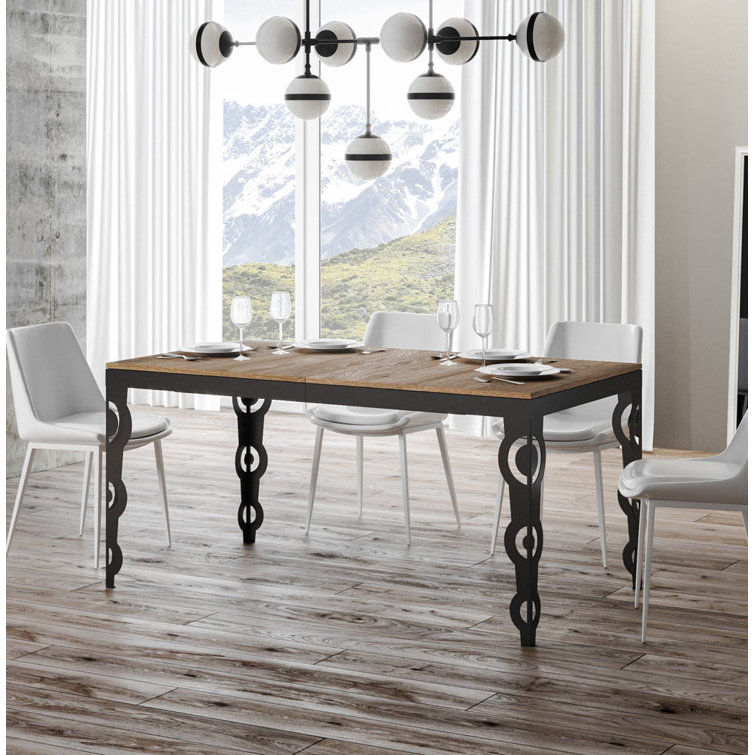 Itamoby Extendable Table Karamay Evolution with Anthracite Structure | Wayfair.co.uk